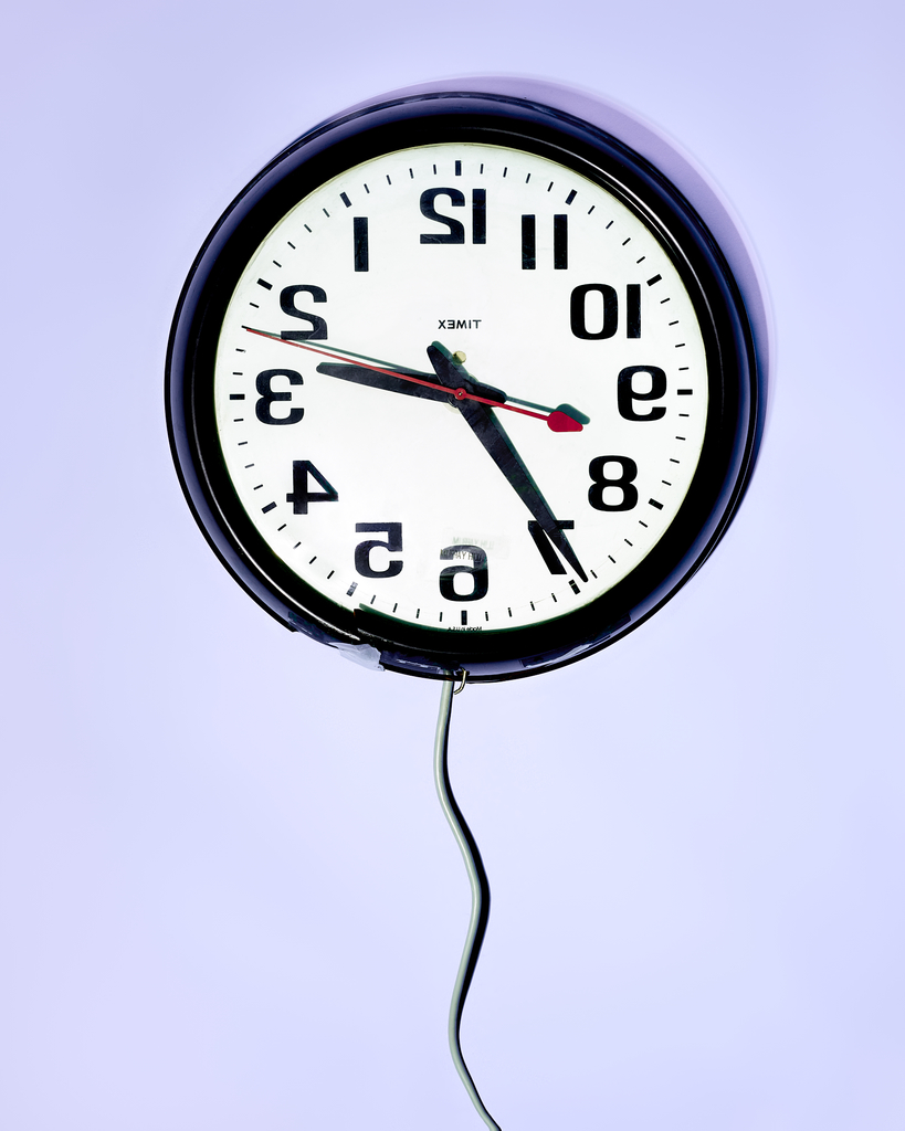 Backwards Clock